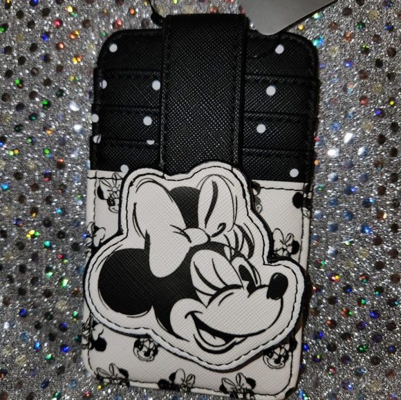 Disney | Bags | Disney Minnie Mouse Card Holder Rfid | Poshmark